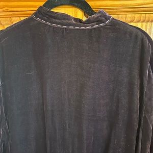 Double D Ranch | Tops | Dd Ranchwear Eggplant Velvet Tunic | Poshmark